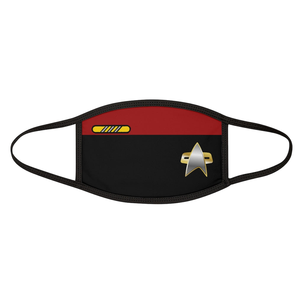 Star Trek Voyager Face Mask - Command Officer - Field Commissioned Com ...