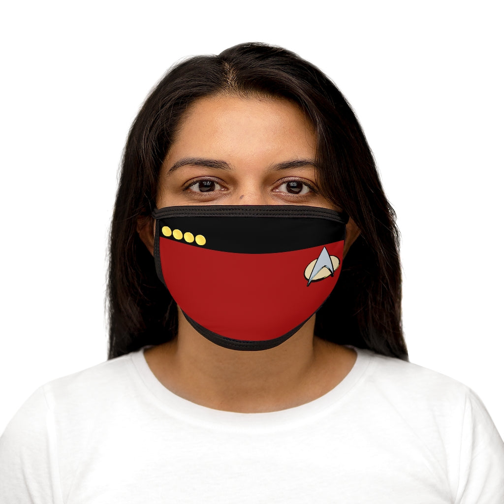 Star Trek The Next Generation Face Mask - Command Officer - Captain Pi ...